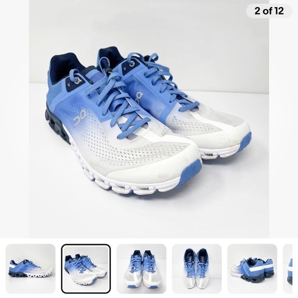 On Running | Shoes | Euc On Womens Swiss Engineering Cloudflow 3 White Running Sneakers | Poshmark